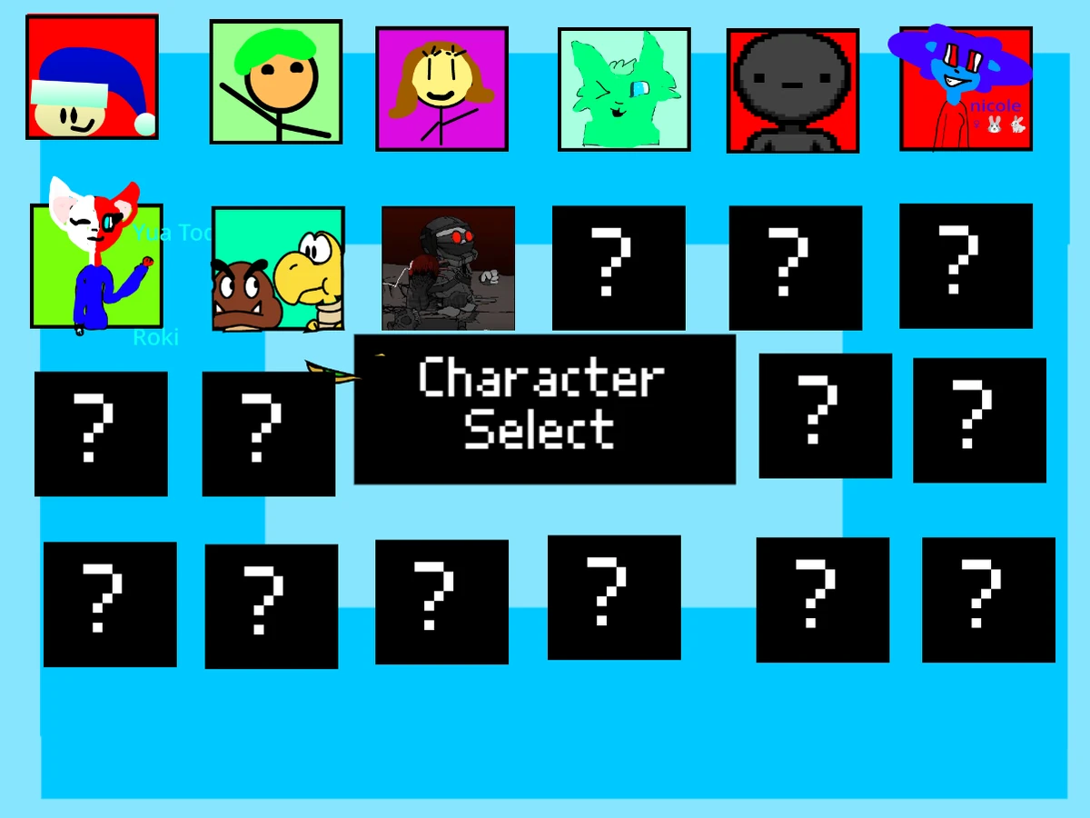 Add Yourself in a Character Select Screen!!! | Anorapedia | Fandom