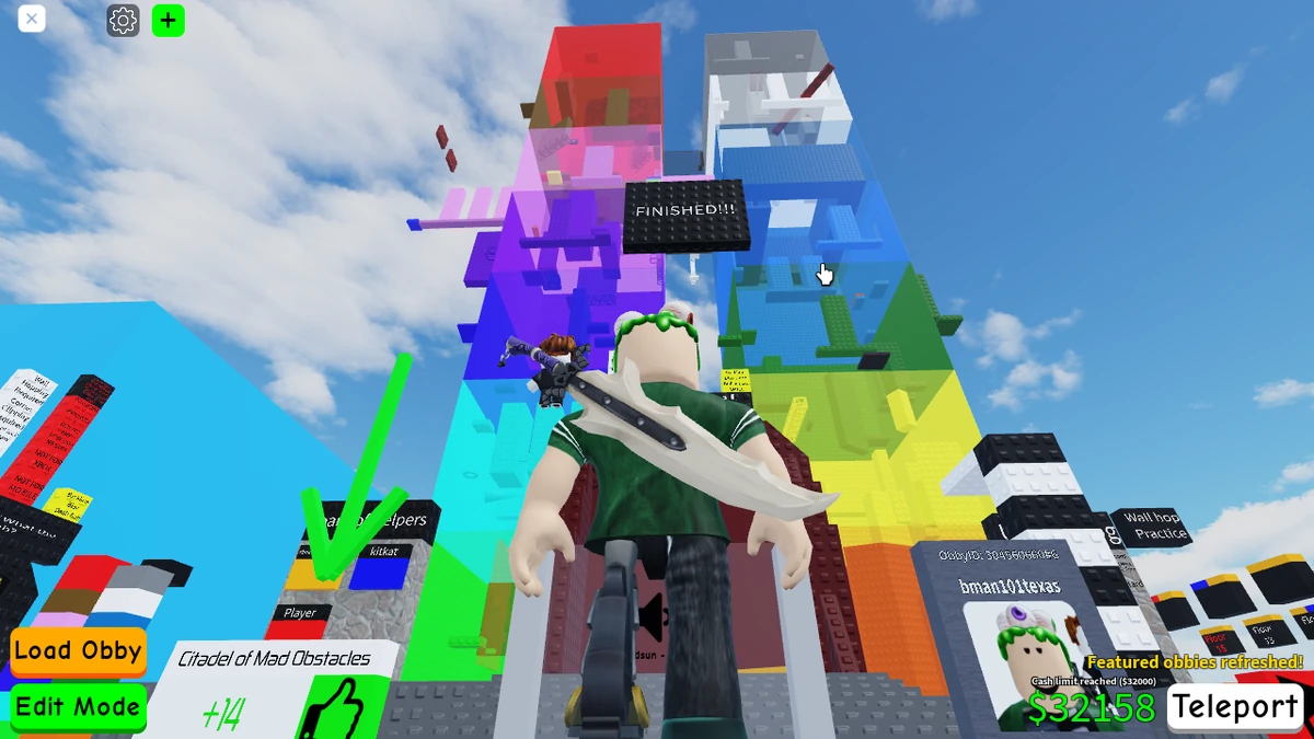 Citadel of Mad Obstacles | Another JToH Joke Wiki | Fandom