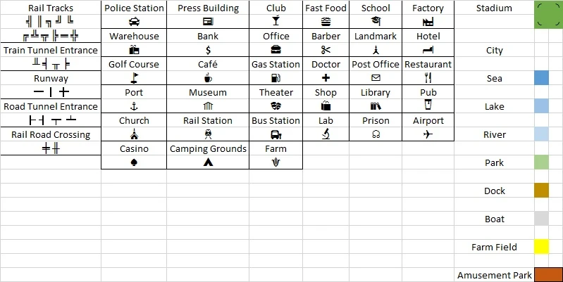 City Map | Another Case Solved Wiki | Fandom