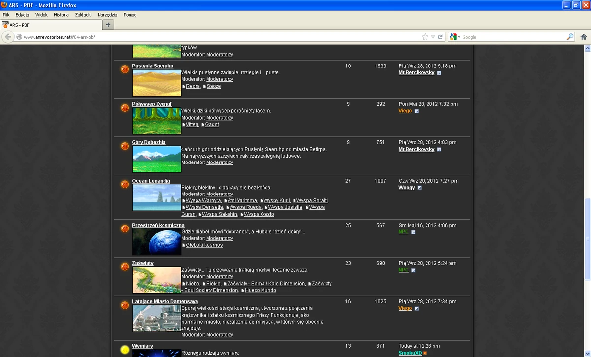 Dla początkujących | Anime Revolution Sprites PBF Wiki | Fandom