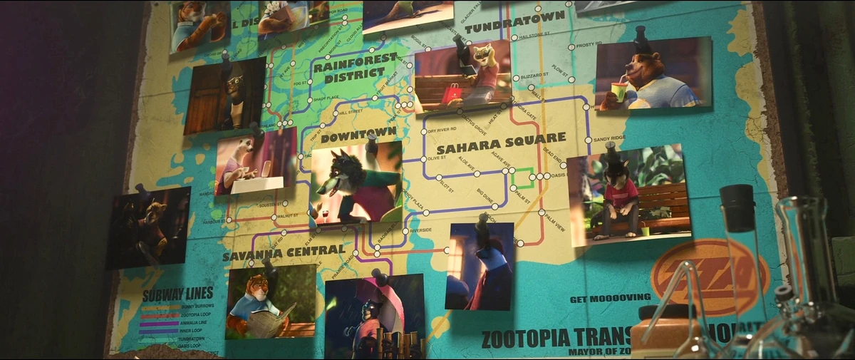 Zootopia Transit Authority | The Shared-Combined Crossovers for An The ...