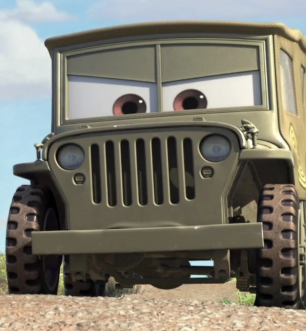 Sarge (Pixar's Cars) | The Shared-Combined Crossovers for An The-Good ...
