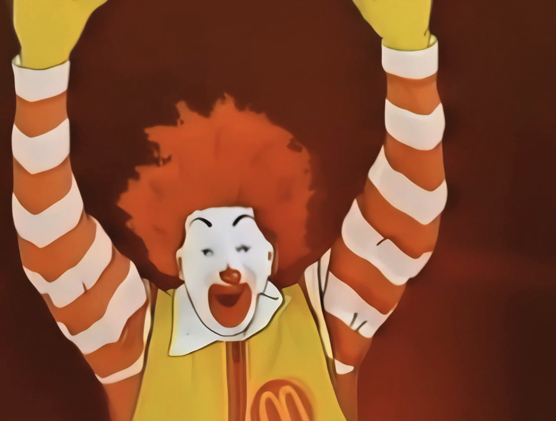 An Ronald McDonald of His Cartoon-Transformation Sequence | The Shared ... An Ronald McDonald of His Cartoon-Transformation Sequence | The Shared ...