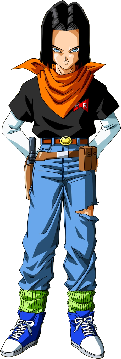 Dragon Ball Z Android 17 Drawings