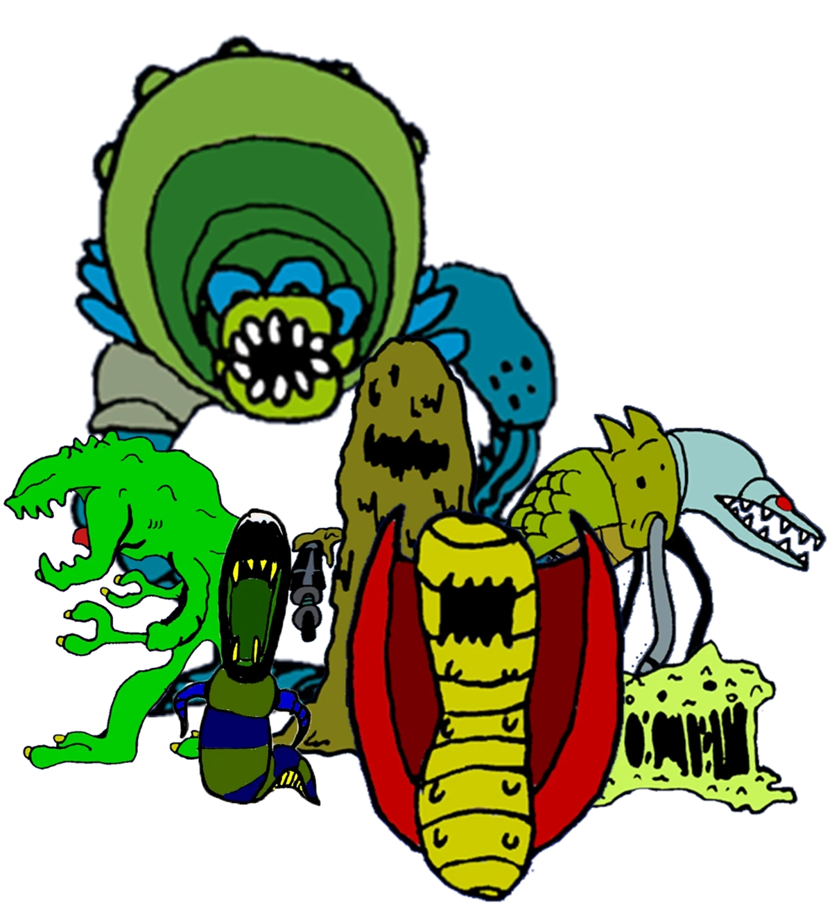 Alien Horde (Calvin & Hobbes) | Antagonists Wiki | Fandom