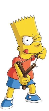 riff raff bart simpson