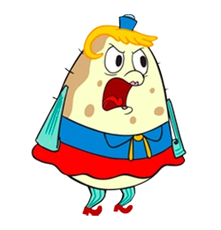 Mrs Puff Angry