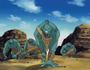 Hitotsu-Me Giants | Antagonists Wiki | Fandom