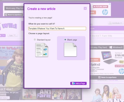 User blog:Perfectdisasters/How To Make a Userbox | A.N.T. Farm Wiki ...