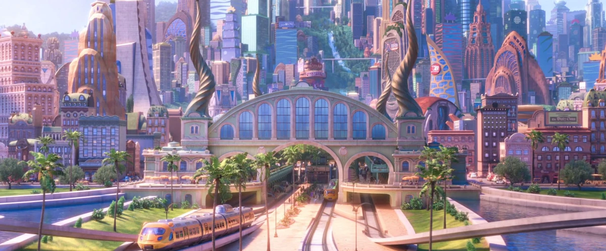 Zootopia Central Station | The 5D-Combined-Shared Crossovers for An The ...