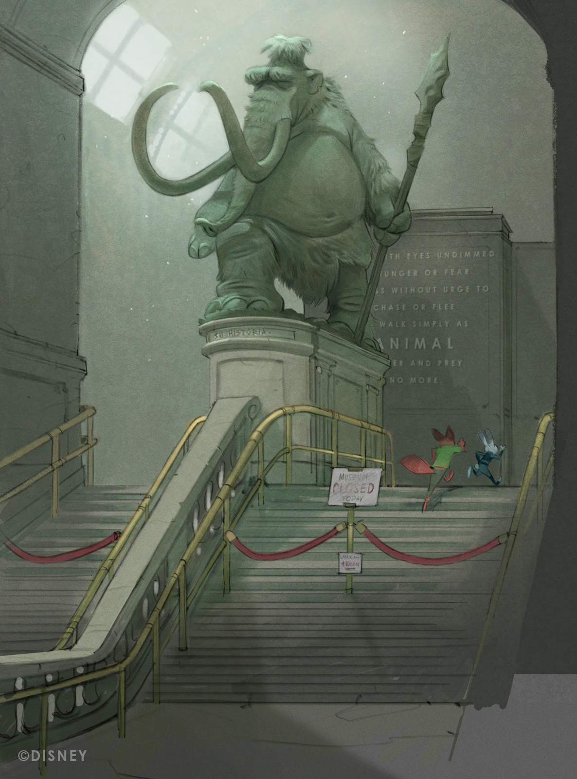 Natural History Museum of Disney's Zootopia-(2016 Movie)/Gallery | The ...