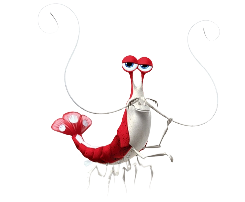 Jacques The-French•Accented-Cleaner Shrimp | The 5D-Combined-Shared ...