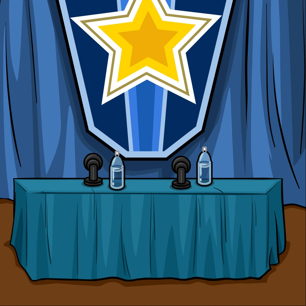 Press Conference Background | Antique Penguin Wiki | Fandom
