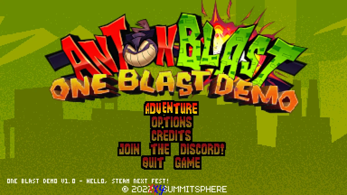 One Blast Demo | AntonBlast Wiki | Fandom