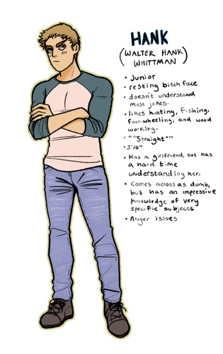 Hank Whittman | Any Other Name Wiki | Fandom