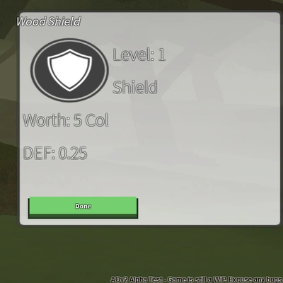Wood Shield | AO Roblox Wikia | Fandom