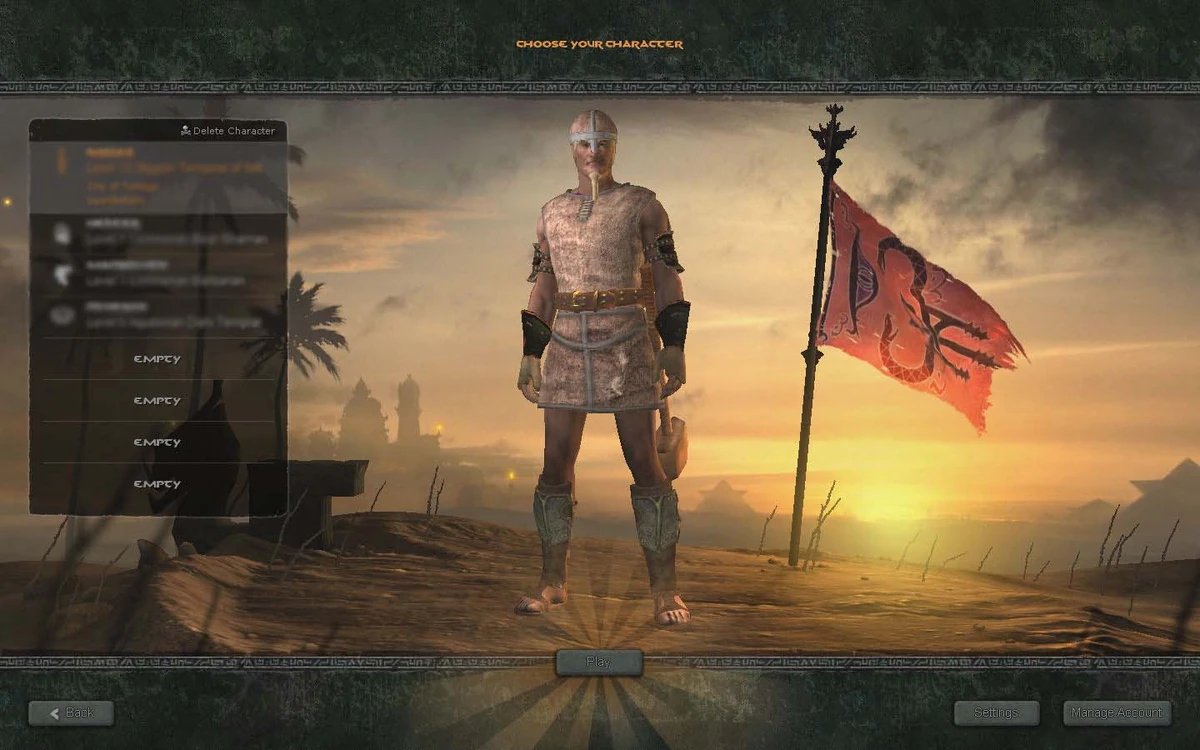 Character Selection | AoCWiki | Fandom