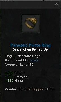 Panoptic Pirate Ring | AoCWiki | Fandom