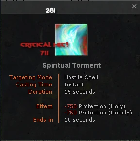 Spiritual Torment | AoCWiki | Fandom