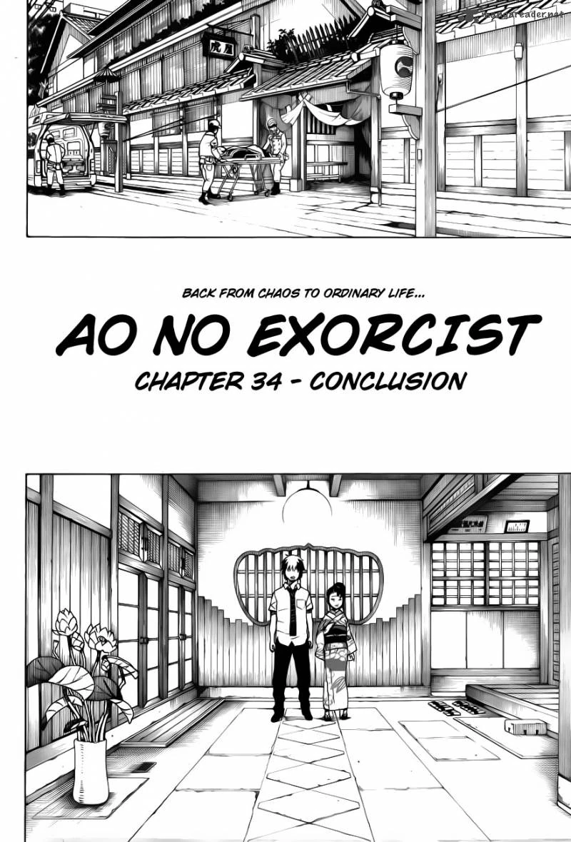 Chapter 34 | Ao no Exorcist Wiki | Fandom