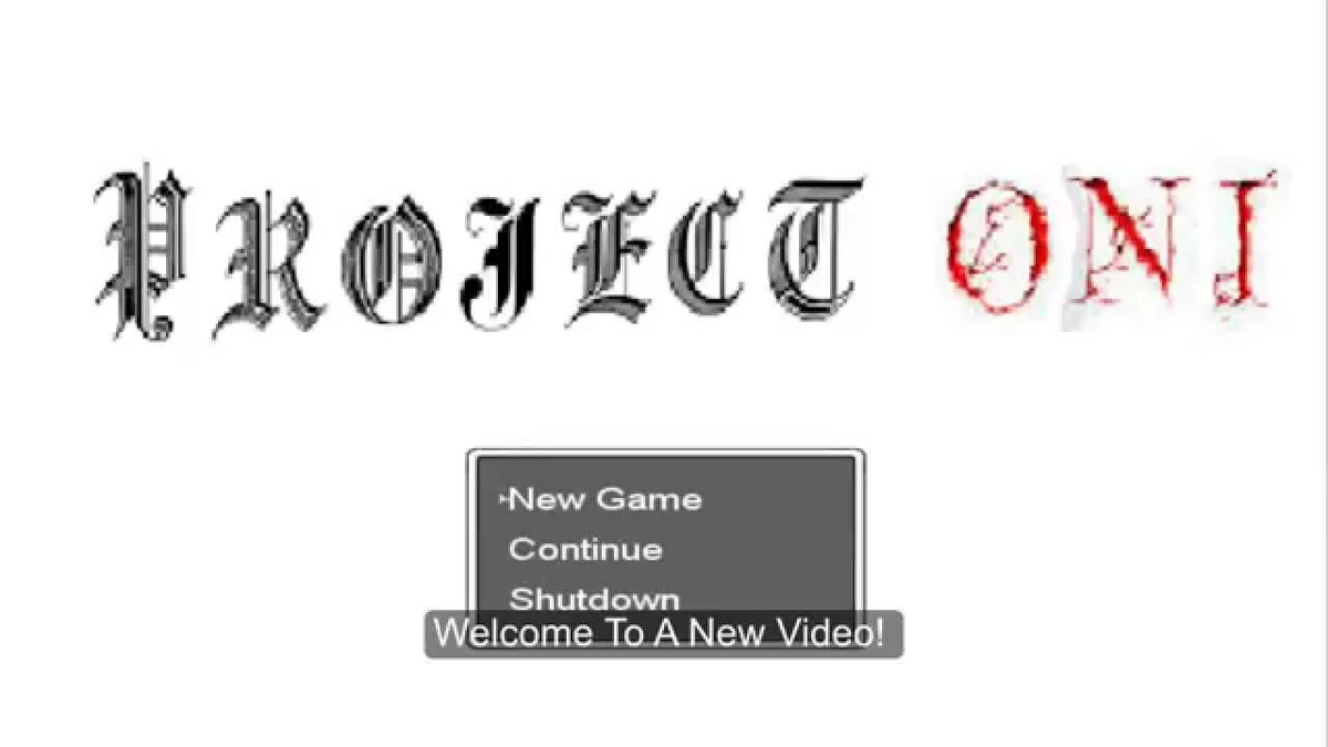 Project Oni | Aooni Wikia | Fandom