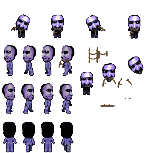 Characters Sprites 2 | Aooni Wikia | Fandom