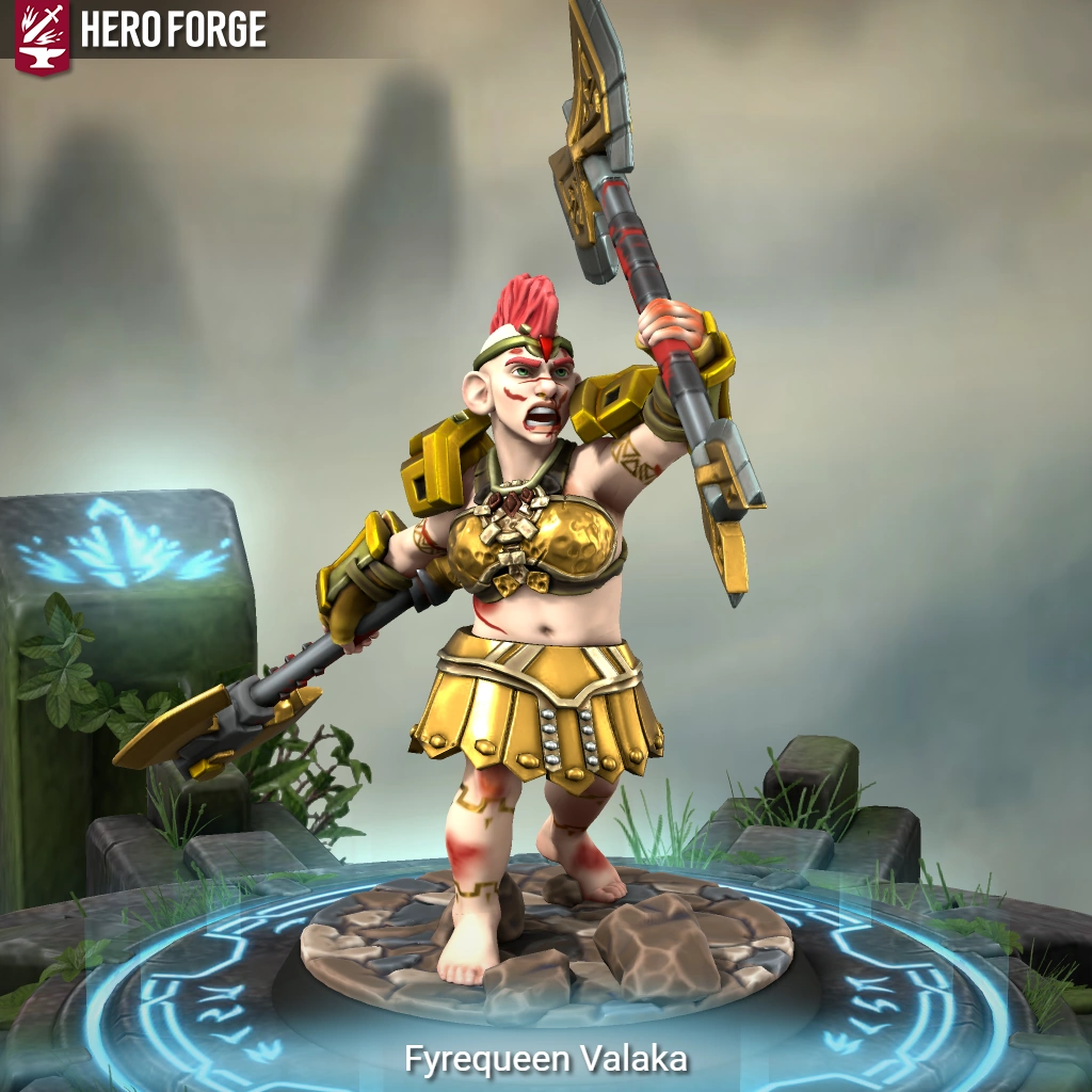 Fyrequeen Valaka | Age of Sigmar Homebrew Wiki | Fandom