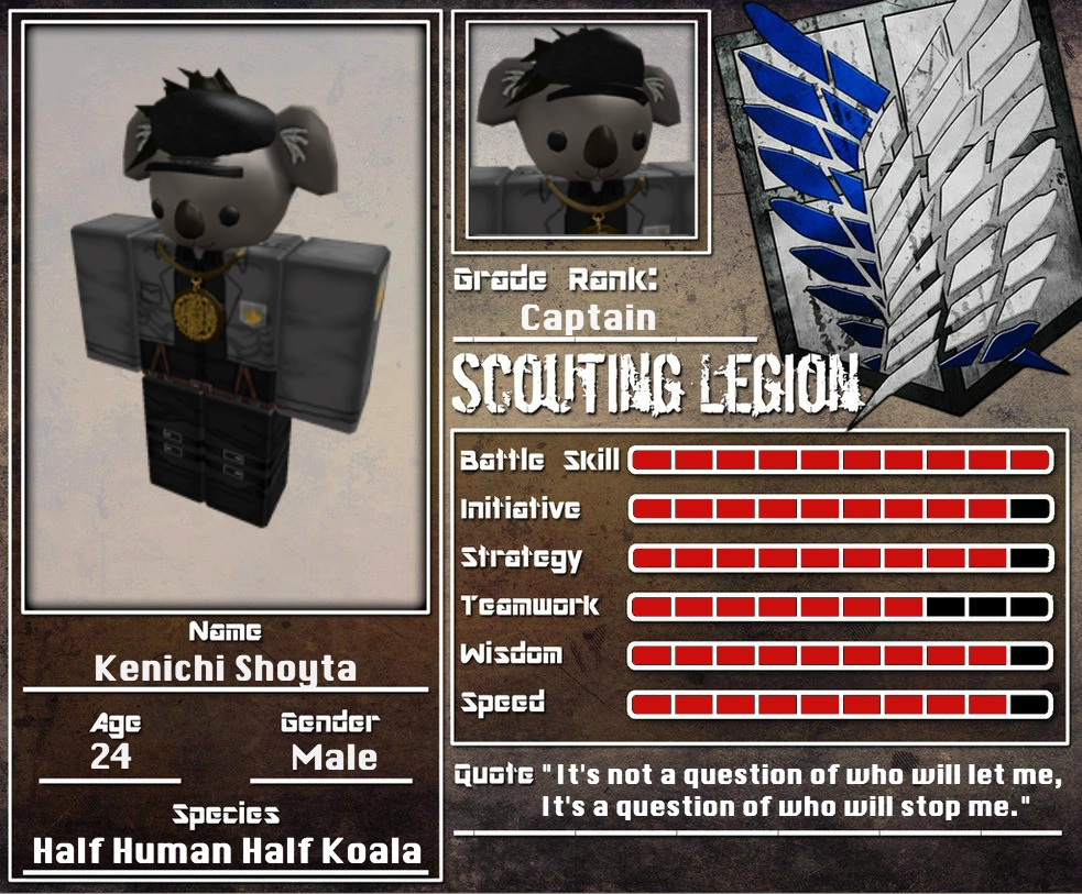 Kenichi Shoyta | Attack on titan Project Wiki | Fandom