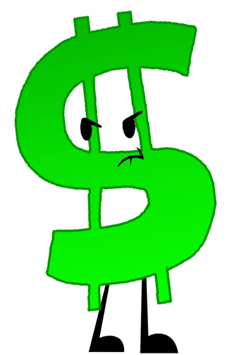 Dollar Sign | Apex (Object Show) Wiki | Fandom