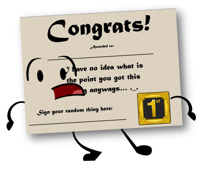 Certificate | Apex (Object Show) Wiki | Fandom
