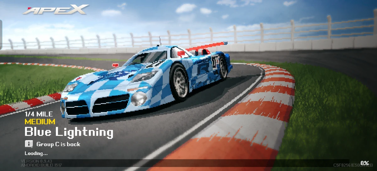Blue Lightning | APEX Racer Wiki | Fandom
