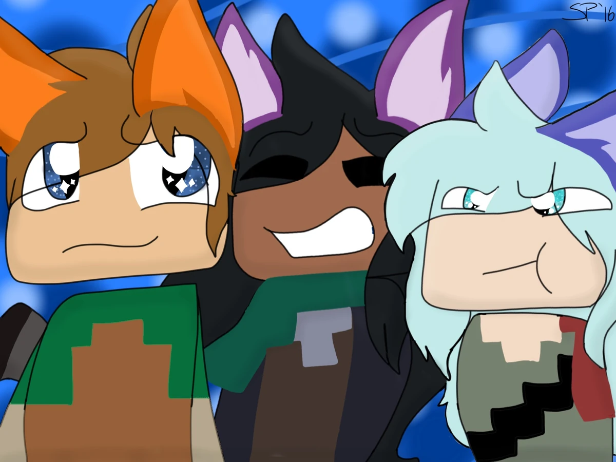 User blog:MyrrSenpai/FANART - Meif'wa Buddies | Aphmau Wiki | Fandom