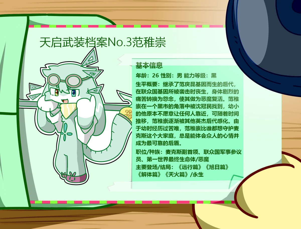 范稚崇 | Apocalypse arms Wiki | Fandom