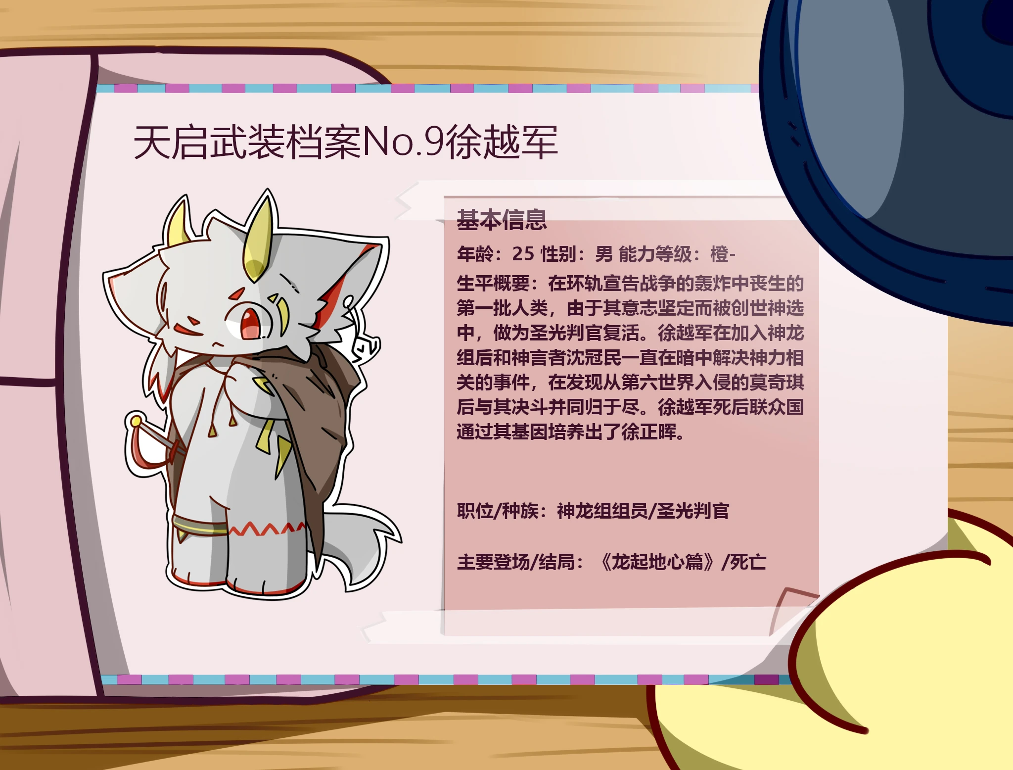 徐越军 | Apocalypse arms Wiki | Fandom