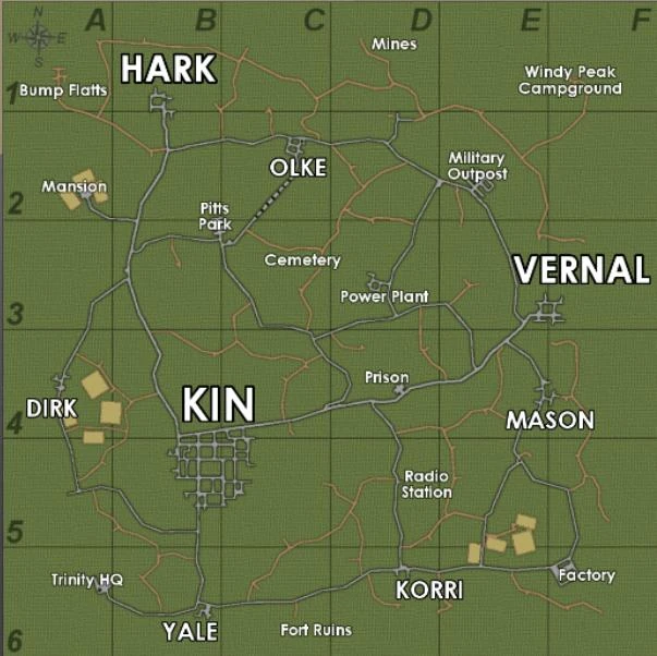 Map of Kin Reborn | The Apocalypse Rising Wiki | Fandom