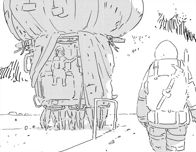 Food-Laden Multi-Legged Transport | APOSIMZ Wiki | Fandom