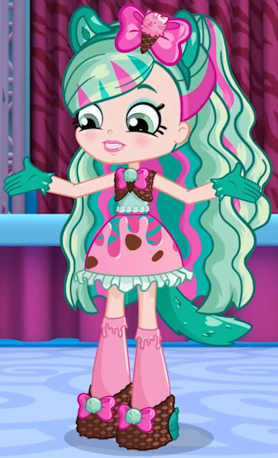 Peppa-Mint | Apple and Friends Wiki | Fandom