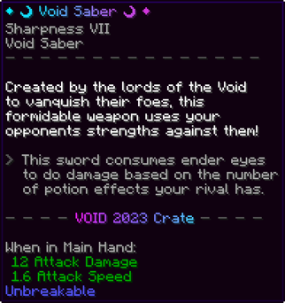 Void 2023 Crate | Applecraft Rarities Wiki | Fandom
