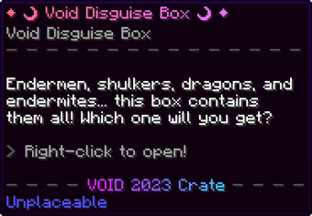 Void 2023 Crate | Applecraft Rarities Wiki | Fandom