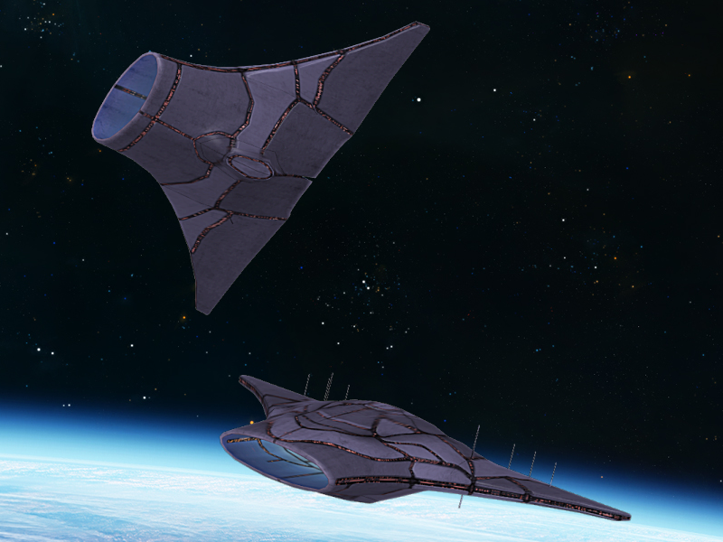 Pterion Type Frigate | Daia's Asari Wiki | Fandom
