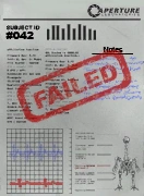 Test Subject 042 | The Aperture Science Database Wiki | Fandom