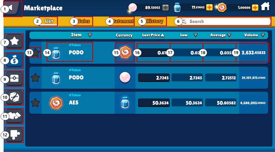 MarketPlace Page | Aqua Farm Wiki | Fandom