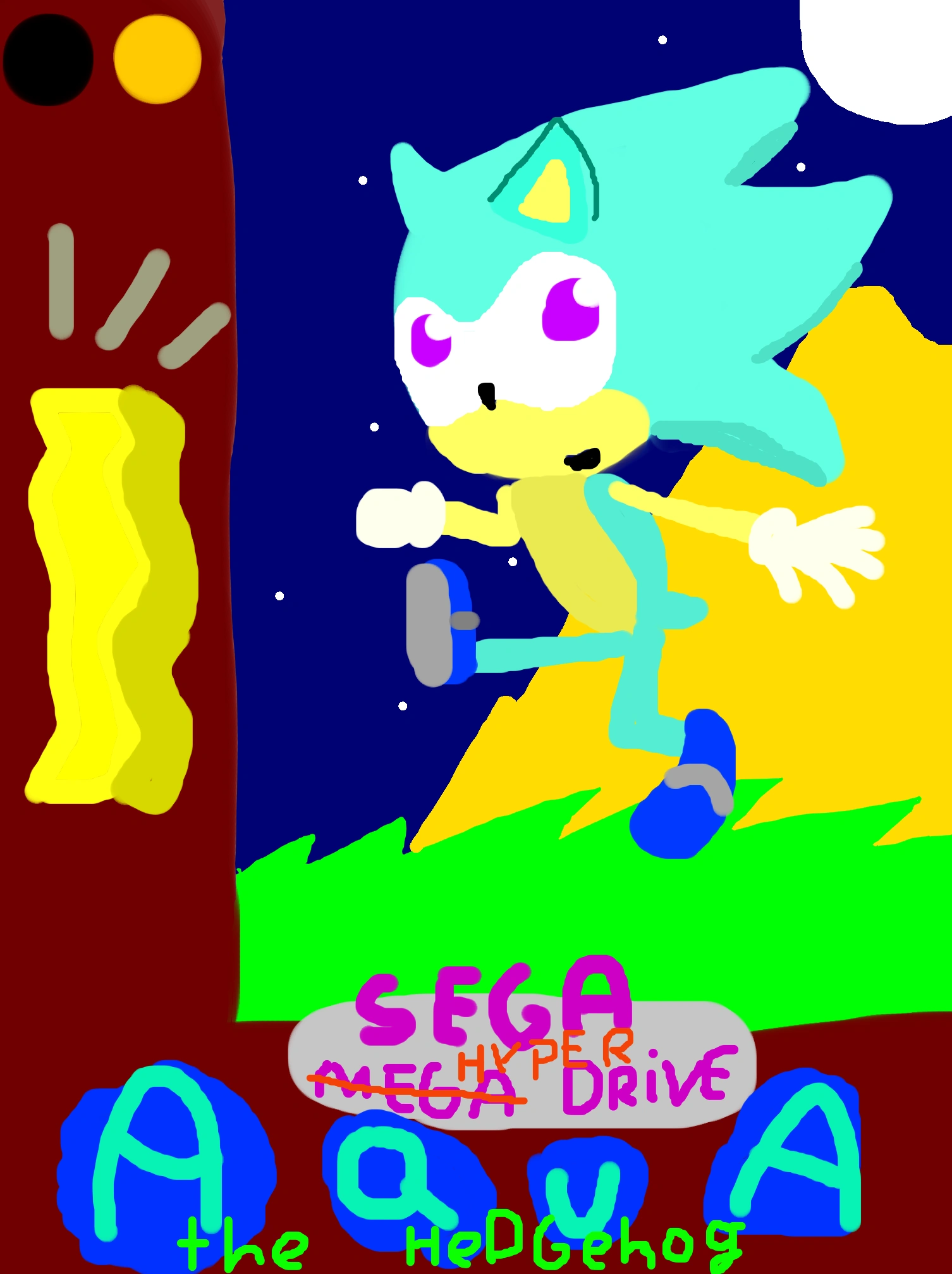Aqua the Hedgehog (gra) | Aqua Wiki | Fandom