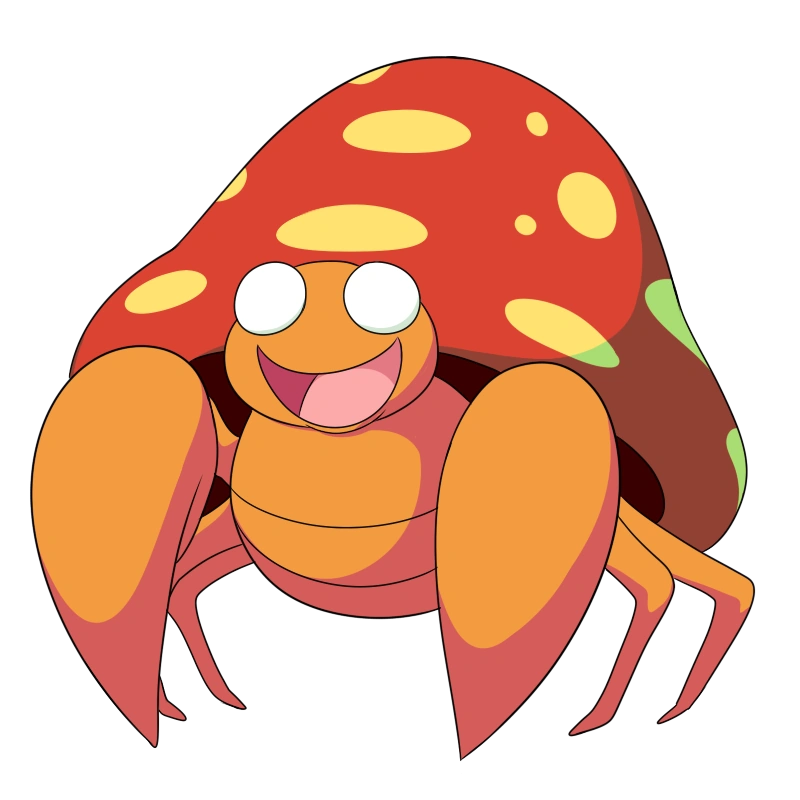 Parasect | Pastel Poison Pin Wikia | Fandom