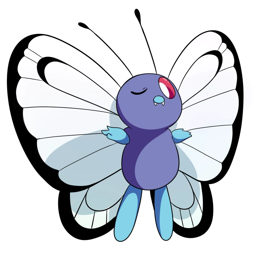 Butterfree | Pastel Poison Pin Wikia | Fandom
