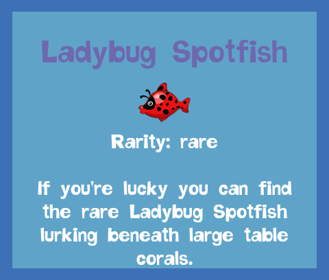 Ladybug Spotfish | Aqua Pets Wiki | Fandom