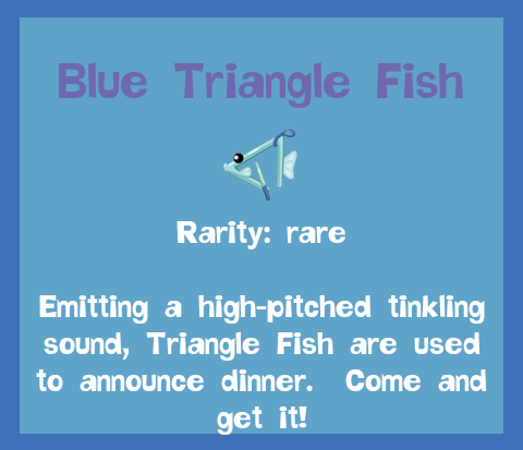 Blue Triangle Fish | Aqua Pets Wiki | Fandom