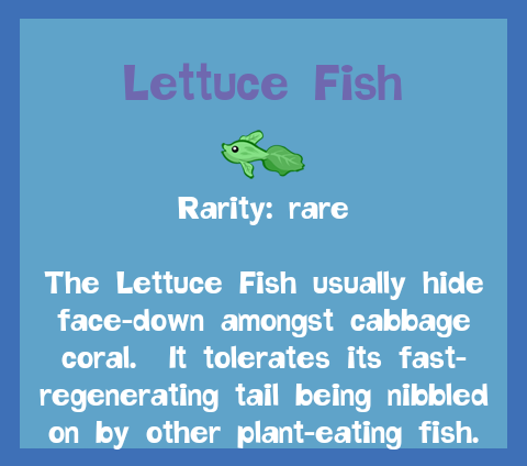 Lettuce Fish | Aqua Pets Wiki | Fandom