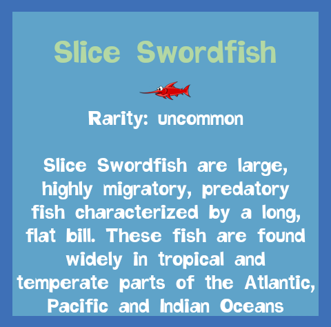Slice Swordfish | Aqua Pets Wiki | Fandom