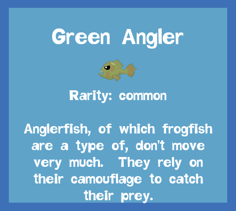Green Angler | Aqua Pets Wiki | Fandom